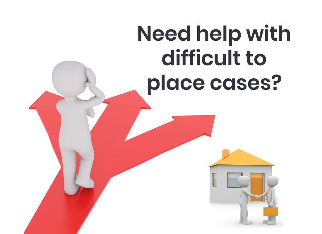 Difficult to place cases cherry